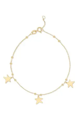 Bony Levy 14k Gold Star Charm Bracelet - Yellow