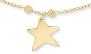Bony Levy 14k Gold Star Charm Bracelet