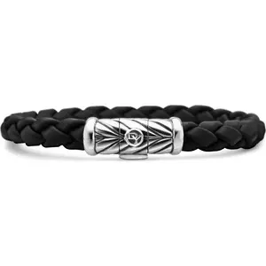 David Yurman David Yurman Chevron Bracelet Black