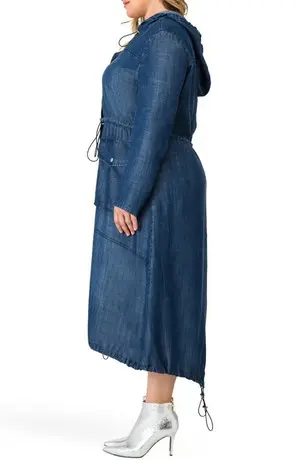STANDARDS & PRACTICES Nova Tencel® Hooded Maxi Dress