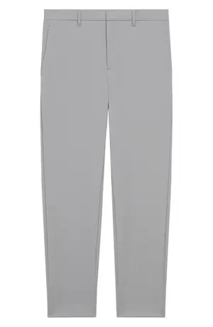 Theory Curtis Pintuck Precision Trousers - Soft Grey
