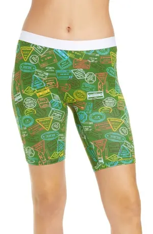 TOMBOYX Stretch Modal 9-inch Boxer Briefs Globetrotter
