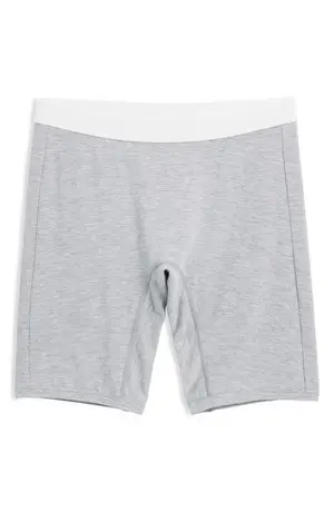 TOMBOYX Stretch Modal 9-inch Boxer Briefs Heather Gray