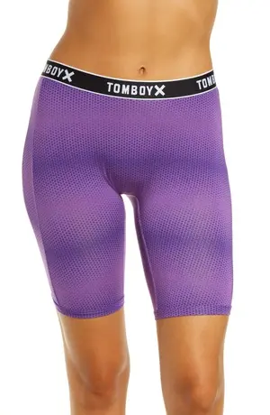 TOMBOYX Stretch Modal 9-inch Boxer Briefs Ultraviolet
