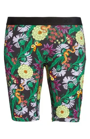 TOMBOYX Stretch Modal 9-inch Boxer Briefs Venom Garden