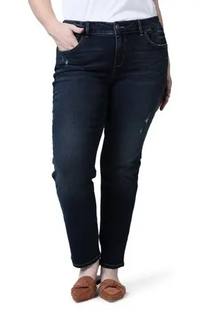 SLINK JEANS Mid-rise Slim Jeans