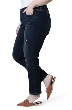 SLINK JEANS Mid-rise Slim Jeans