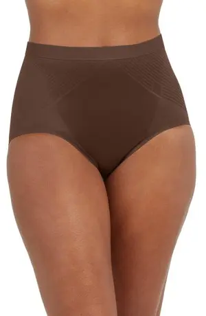 Spanx Spanxshape™ Invisible Briefs Chestnut Brown