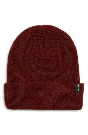Brixton Heist Beanie Dark Brick