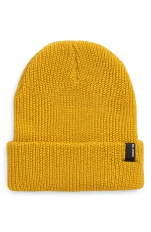 Brixton Heist Beanie Mustard