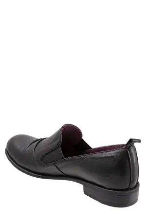 BUENO Wendy Leather Loafer - Black