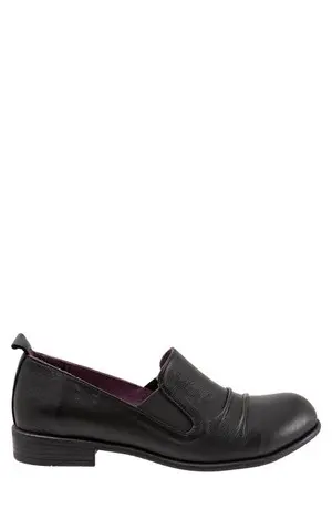 BUENO Wendy Leather Loafer - Black