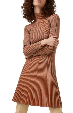 French Connection Mari Rib Knit Minidress