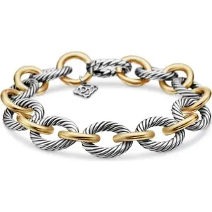 David Yurman Oval Link Chain Bracelet - Two Tone