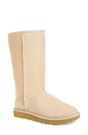 UGG Classic Ii Shearling Lined Boots - Sand Suede