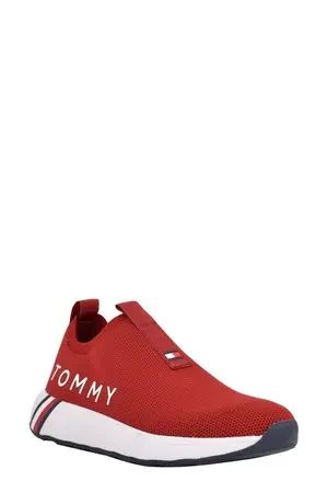 Tommy Hilfiger Aliah Knit Sneakers - Red
