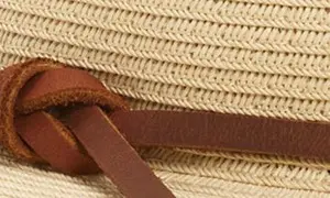 Brixton Wesley Packable Straw Fedora