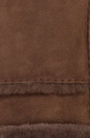 UGG Seamed Touchscreen Compatible Shearling Gloves - Allspice