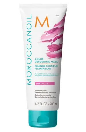MOROCCANOIL Color Depositing Mask Temporary Color Deep Conditioning Treatment Hibiscus