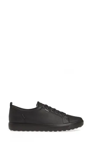 Ecco Soft 7 Gore-tex® Waterproof Sneaker - Black Leather