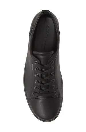 Ecco Soft 7 Gore-tex® Waterproof Sneaker - Black Leather