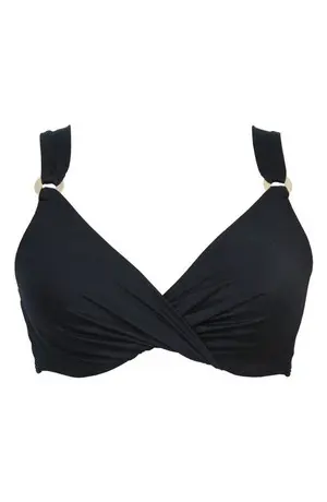 MIRACLESUIT® Plunge Underwire Bikini Top