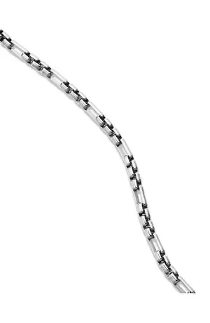 David Yurman Open Station Box Chain Necklace