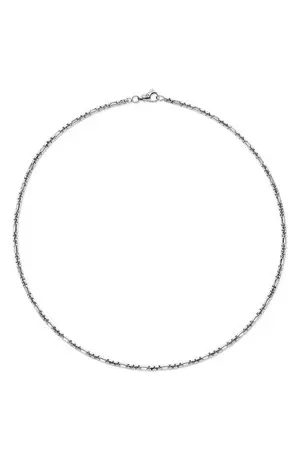 David Yurman Open Station Box Chain Necklace