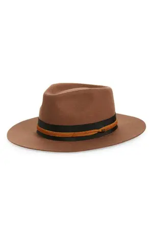 GOORIN BROS Wool Fedora - Whiskey