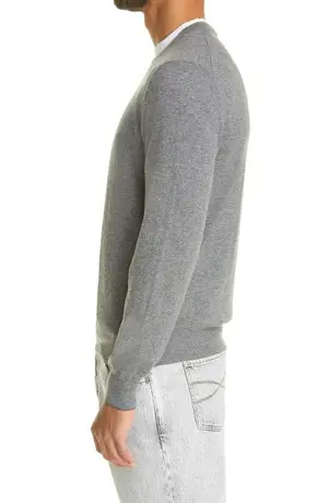 Brunello Cucinelli Cashmere Crewneck Sweater - Grey