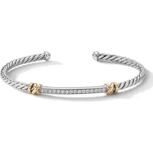 David Yurman Two Tone Bracelets