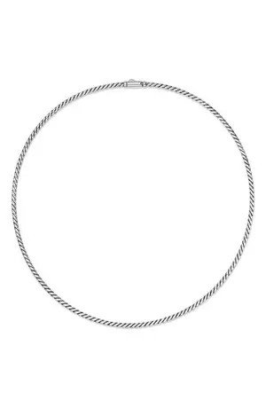 David Yurman Sculpted Cable Necklace