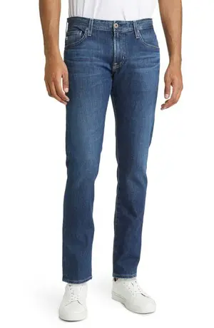 Ag Raw Edge Hem Jeans For Men