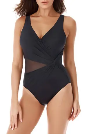MIRACLESUIT® Illusionists Circe One-piece Swimsuit - Black
