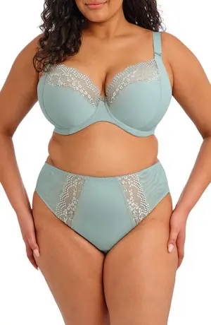 Elomi Lucie Underwire Plunge Bra - Mist