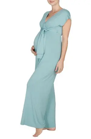CACHE COEUR Cache Coeur Origin Maternity/Nursing Jumpsuit Ocean