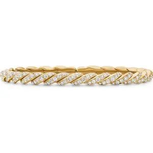 David Yurman Pavéflex Diamond Bracelet - Gold/diamond