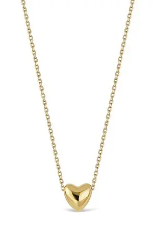 Bony Levy 14k Gold Heart Pendant Necklace - Yellow
