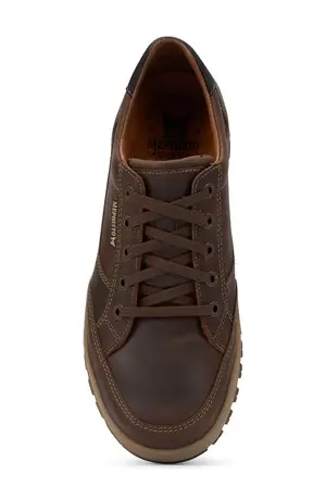 Mephisto Paco Waterproof Walking Sneaker - Tobacco Leather