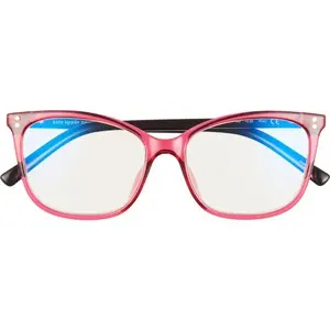 Kate Spade New York Aubree Blue Light Blocking Eyeglasses - Plum/clear Blue Block