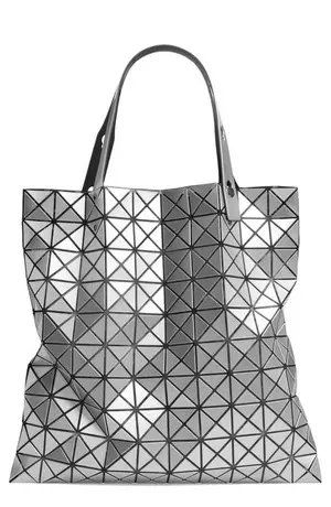 Issey Miyake Prism Tote - Silver