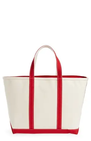 L.l.bean Zip Top Boat & Tote Bag