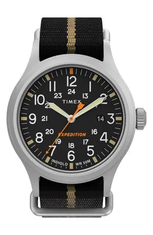Timex® Timex® Expedition Sierra Strap Watch Black