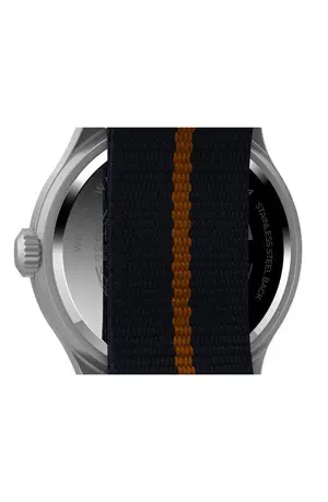 Timex® Expedition Sierra Strap Watch - Silver/ White/ Blue