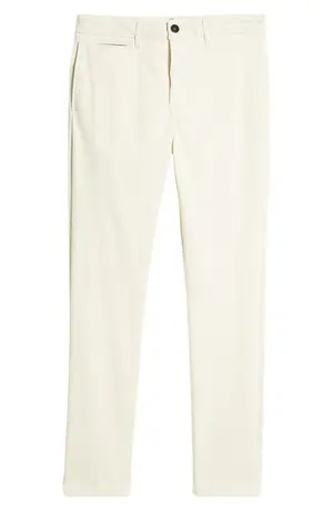 HIROSHI KATO Denit® Slim Fit Stretch Chino Pants - Ivory