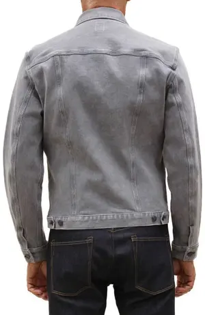 HIROSHI KATO Stretch Denim Trucker Jacket