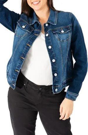 SLINK JEANS Denim Trucker Jacket - Skylar