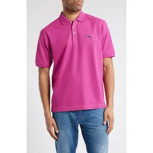 Tommy Bahama Tommy Bahama Emfielder Polo Fuchsia Red