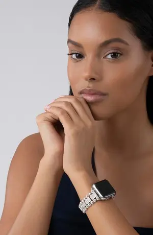 Lagos Smart Caviar Diamond Apple Watch® Band