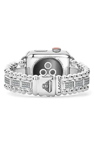 Lagos Smart Caviar Diamond Apple Watch® Band